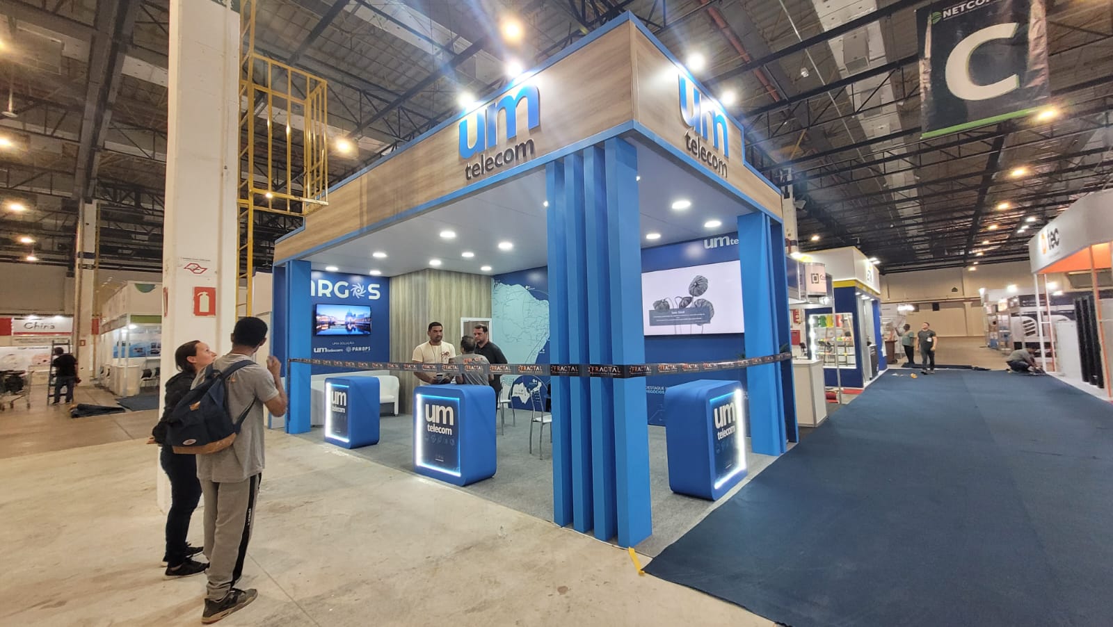 Mostrando o Argos na Netcom 2023 - BlogOps